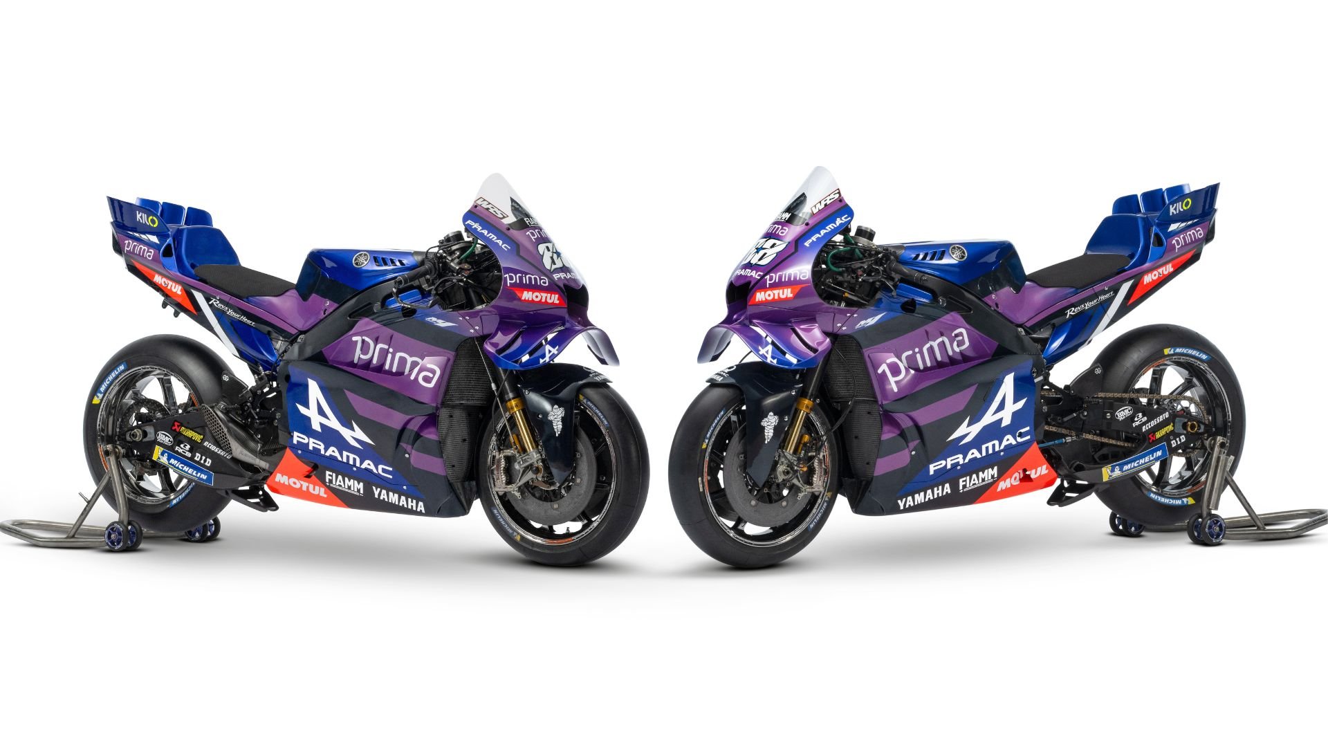 Prima Pramac Yamaha Reveals 2025 MotoGP Bike New Livery News GP